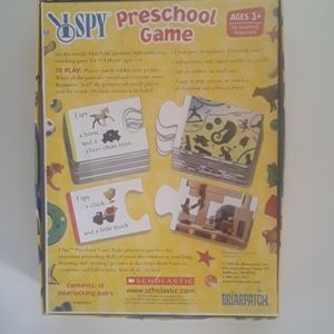 Scholastic | Toys | I Spy Preschool Interlocking Puzzle | Poshmark